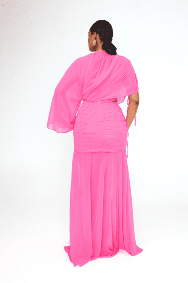 Ceecie Draped Dress – Vexxels